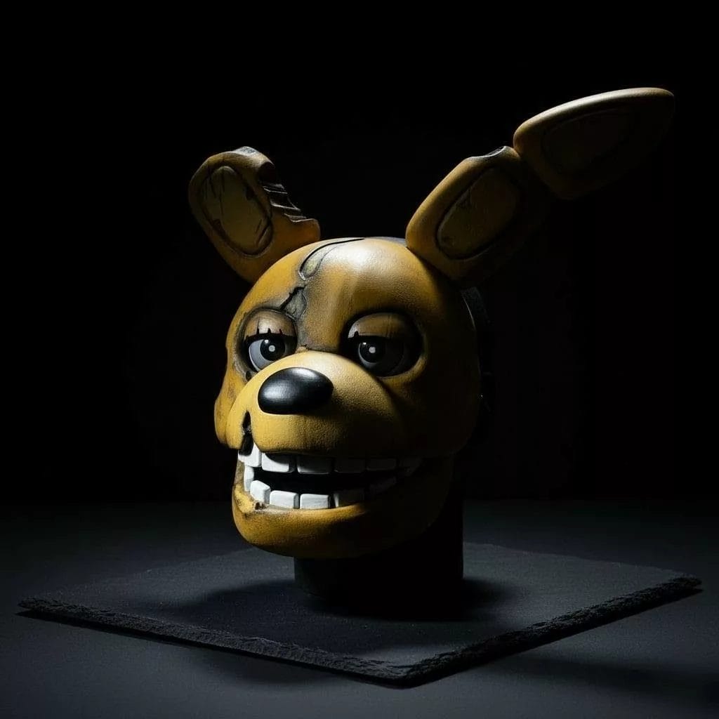 FNAF Spring Bonnie Face Mask | Wearable Animatronic Cosplay